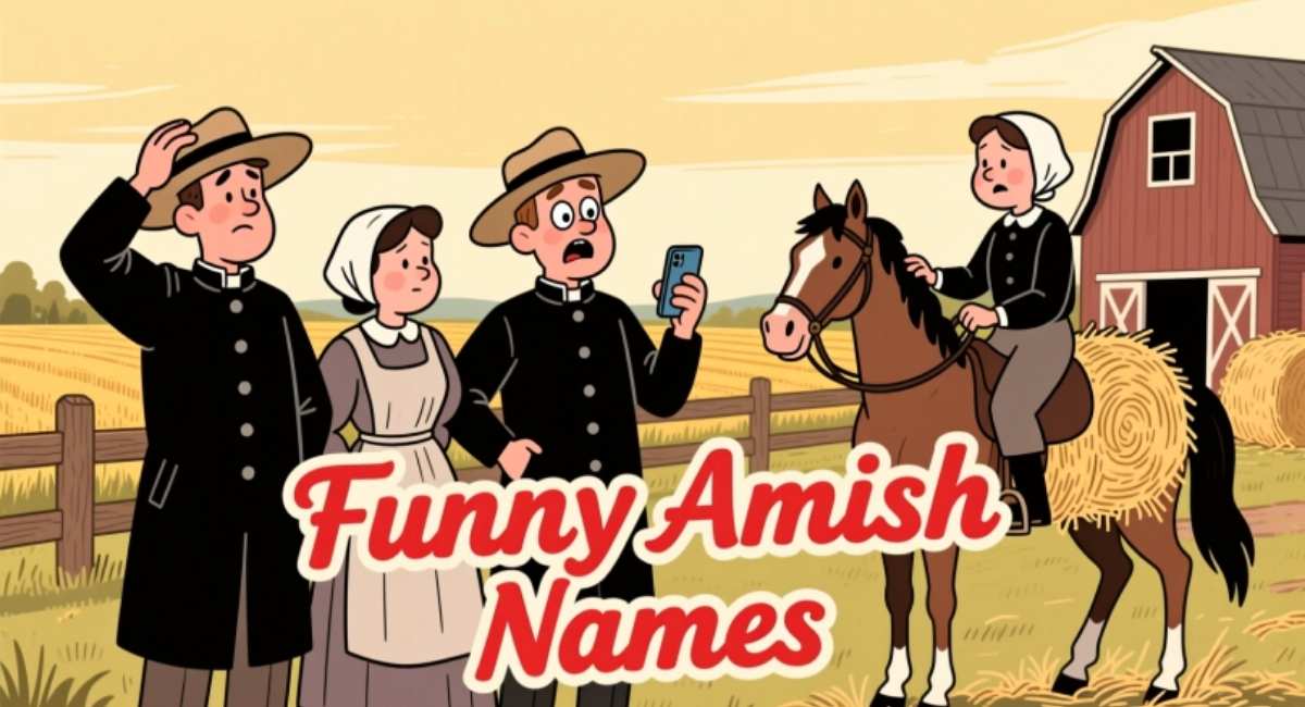 Funny Amish Names: Unique, Charming, and Memorable First & Last Names