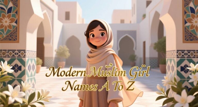 Modern Muslim Girl Names A to Z | Unique, Beautiful & Meaningful Baby Names